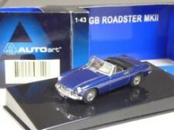 AUTOart MGB Roadster MKII 1969 Pageant Blue 76611 - Modelcar.com Korea