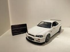 AUTOart Nissan Skyline R34 GTR 1999 White 77303 - Modelcar.com Tunisia
