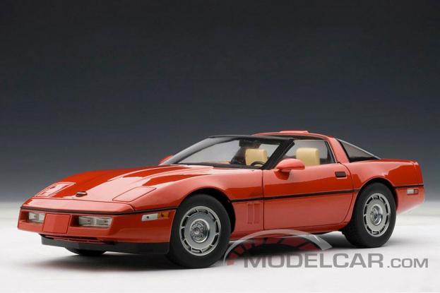AUTOart Chevrolet Corvette C4 Coupe 1986 Red 71241 - Modelcar.com ...