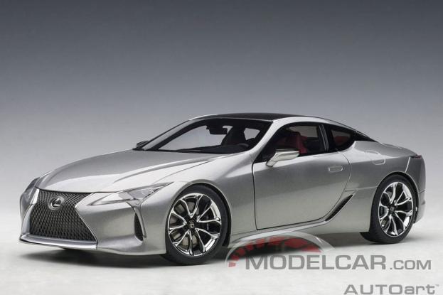 AUTOart Lexus LC 500 Sonic Titanium Metallic 78871 - Modelcar.com Arabic