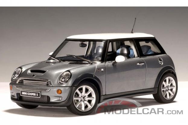 AUTOart MINI Cooper S R53 2002 Dark Silver 74842 - English