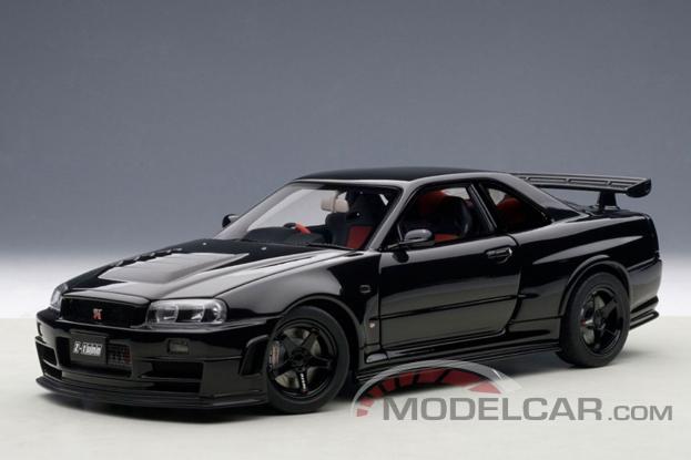 AUTOart Nissan Skyline GT-R R34 Nismo Z-Tune 2005 Black 77355 ...