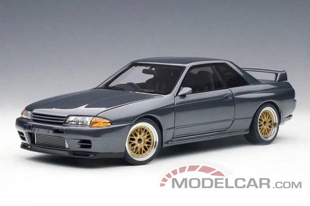 AUTOart Nissan Skyline GT R R32 Wangan Midnight Reina Grey Metallic ...