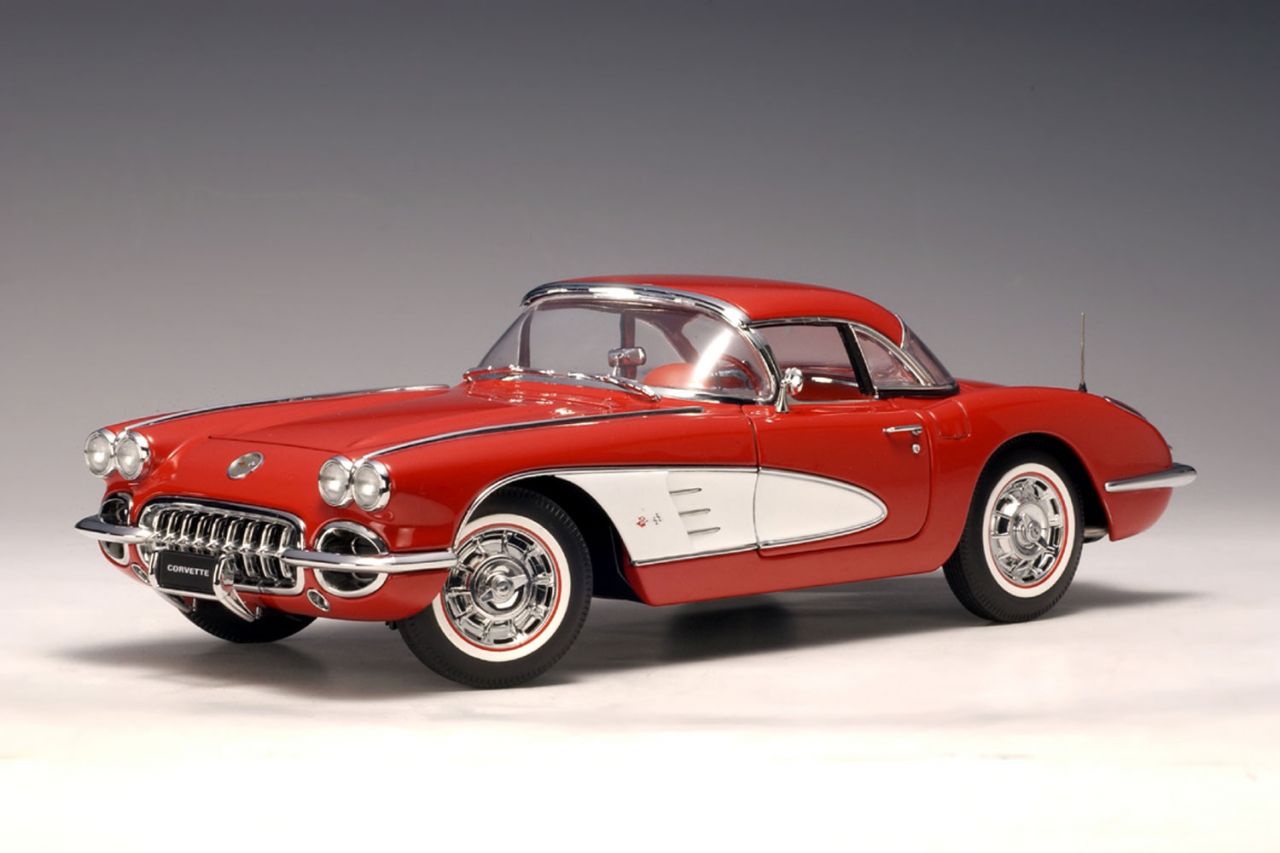 AUTOart Chevrolet Corvette C1 1959 Roman Red 71141 - English