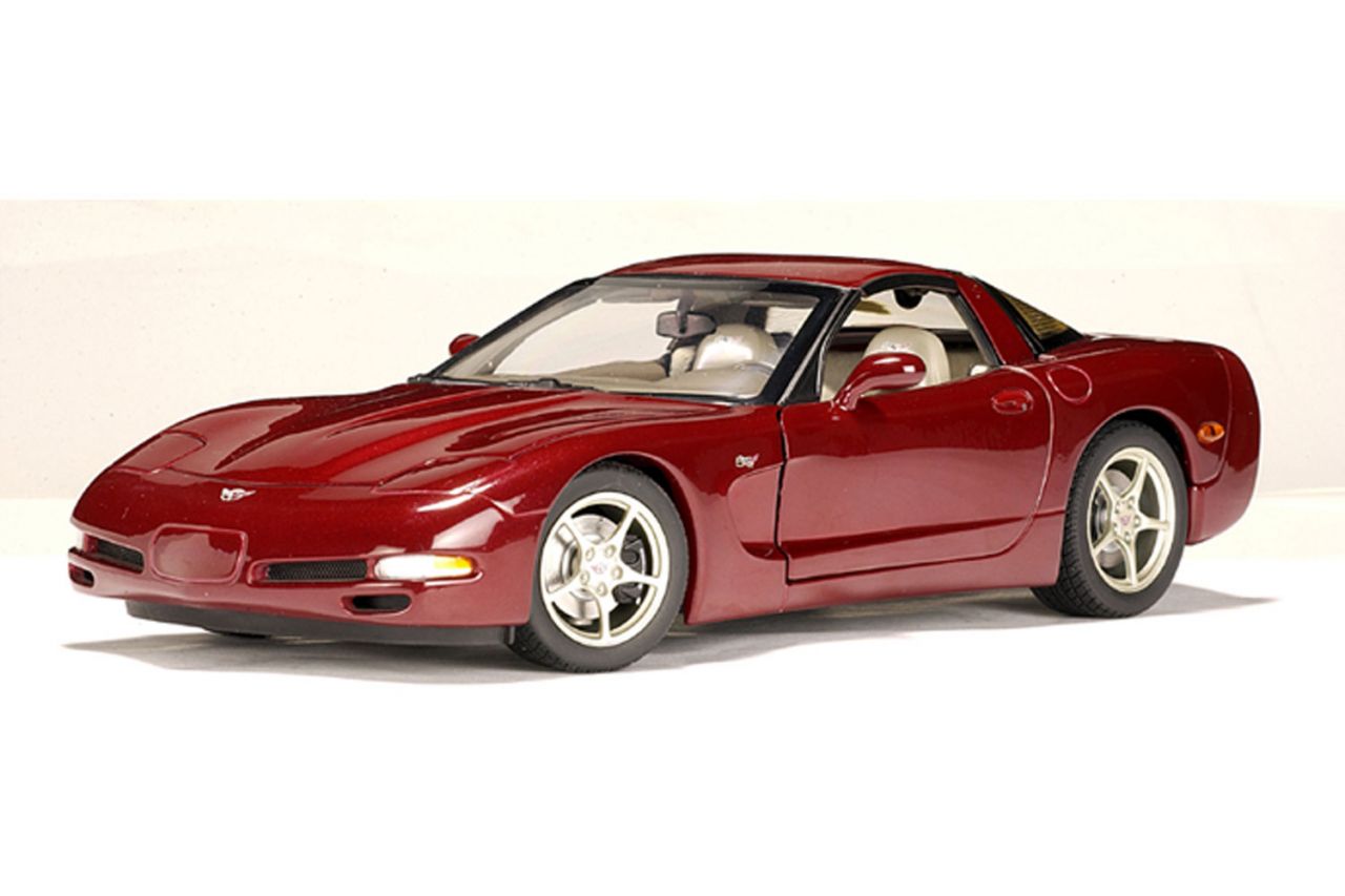 AUTOart Chevrolet Corvette C5 Coupe 50th Anniversary 2003 Red 71156 ...