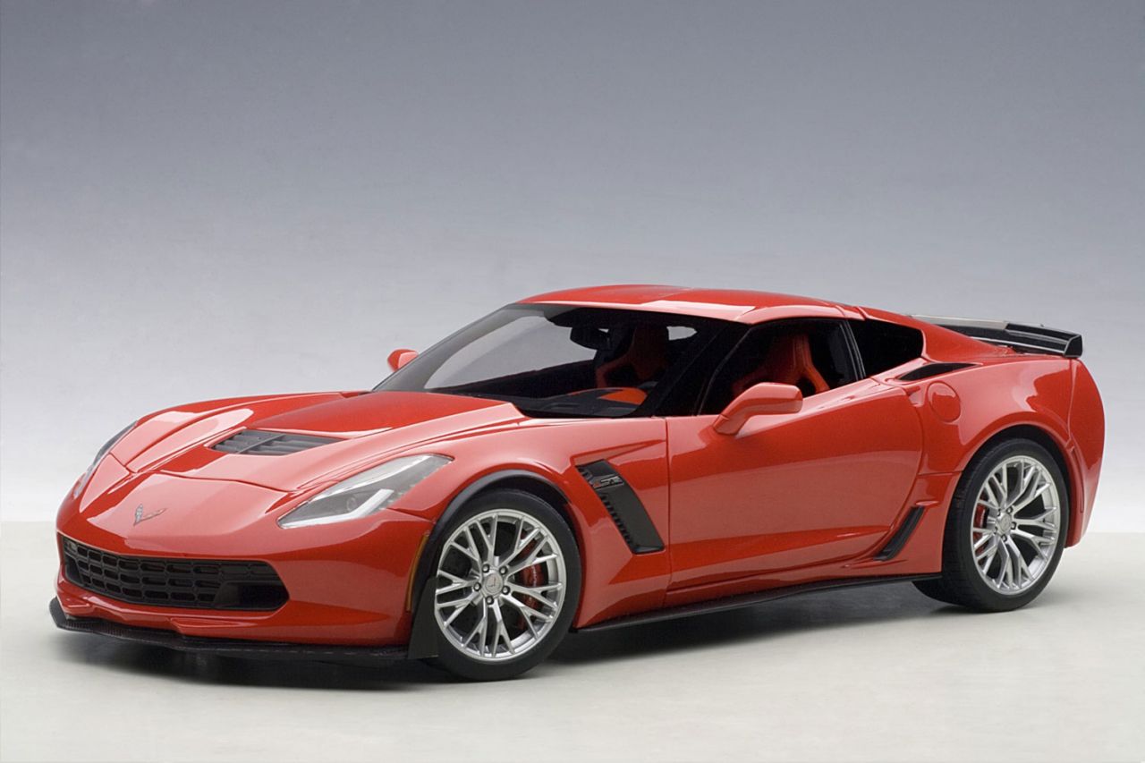 AUTOart Chevrolet Corvette C7 Z06 Torch Red 71262 - Modelcar.com French