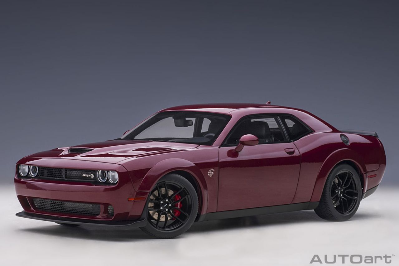 AUTOart Dodge Challenger SRT Hellcat Widebody 2018 Octane Red 71739 ...
