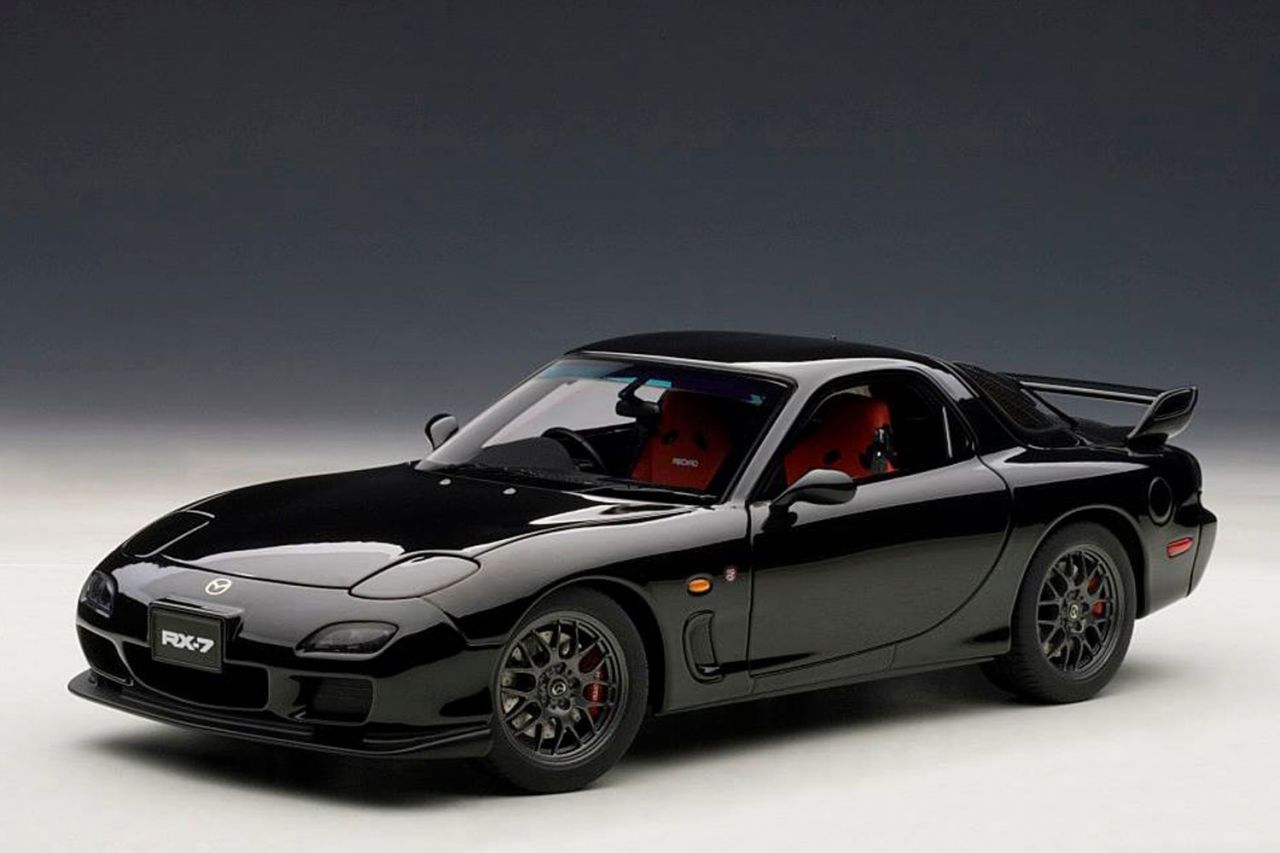 AUTOart Mazda RX-7 FD Spirit R Type A Brillian Black 75986 - Modelcar ...