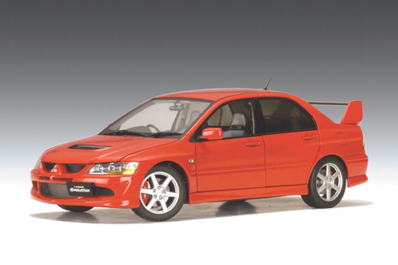 AUTOart Mitsubishi Lancer Evo VIII Street Car Red 77181 - Modelcar.com ...