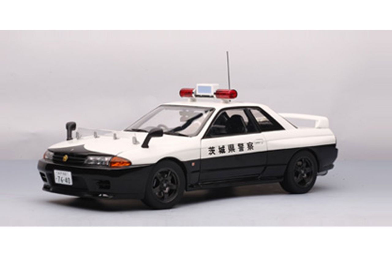 AUTOart Nissan Skyline GTR R32 Police Car Ibaraki-Kenkei 77363 ...