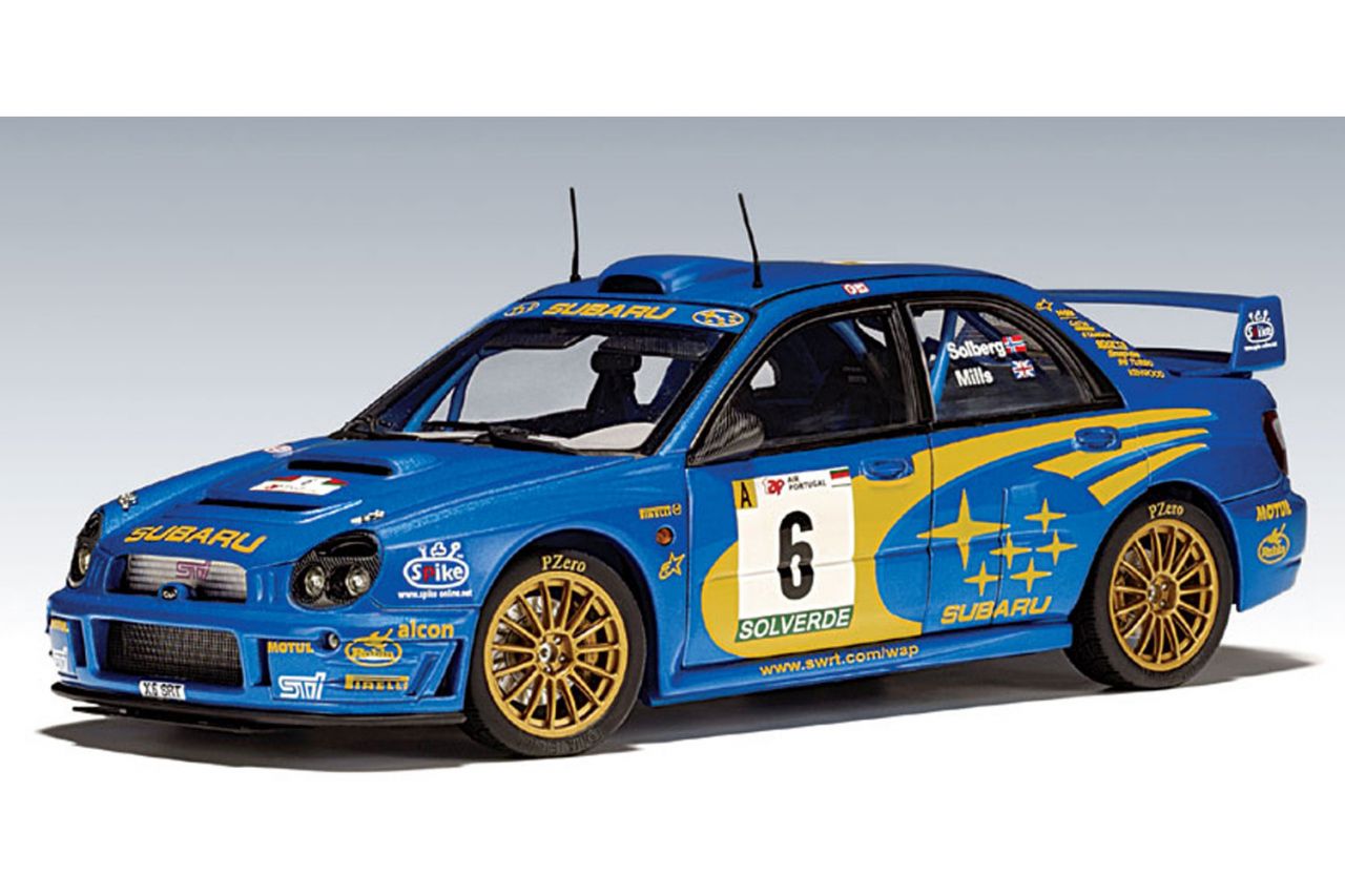 AUTOart Subaru Impreza WRC 2001 P. Solberg P. Mills 6 80193 - Modelcar ...