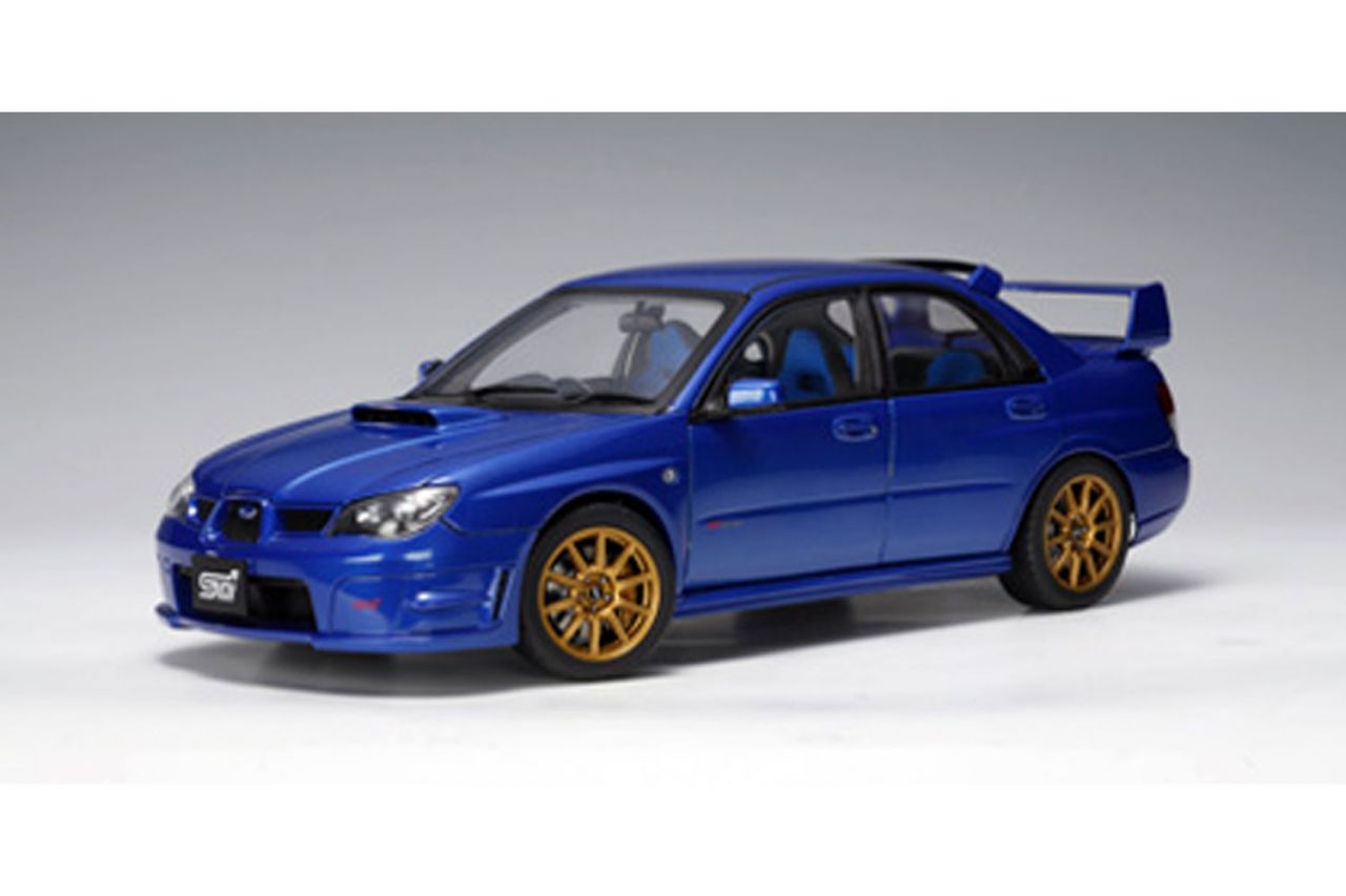 AUTOart Subaru Impreza WRX STI 2006 blue 78681 - English
