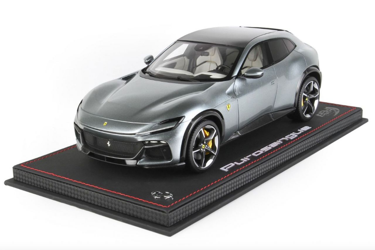 BBR Ferrari Purosangue Panoramic Roof Titanium Grey P18231A - English