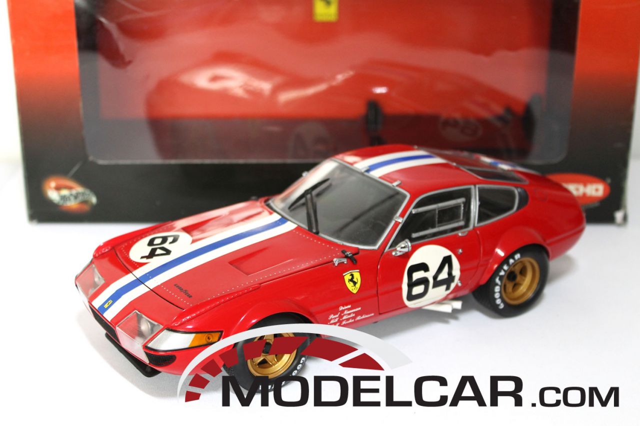 Kyosho Ferrari 365 GTB4 Daytona Competizione red 08163A - Modelcar.com ...