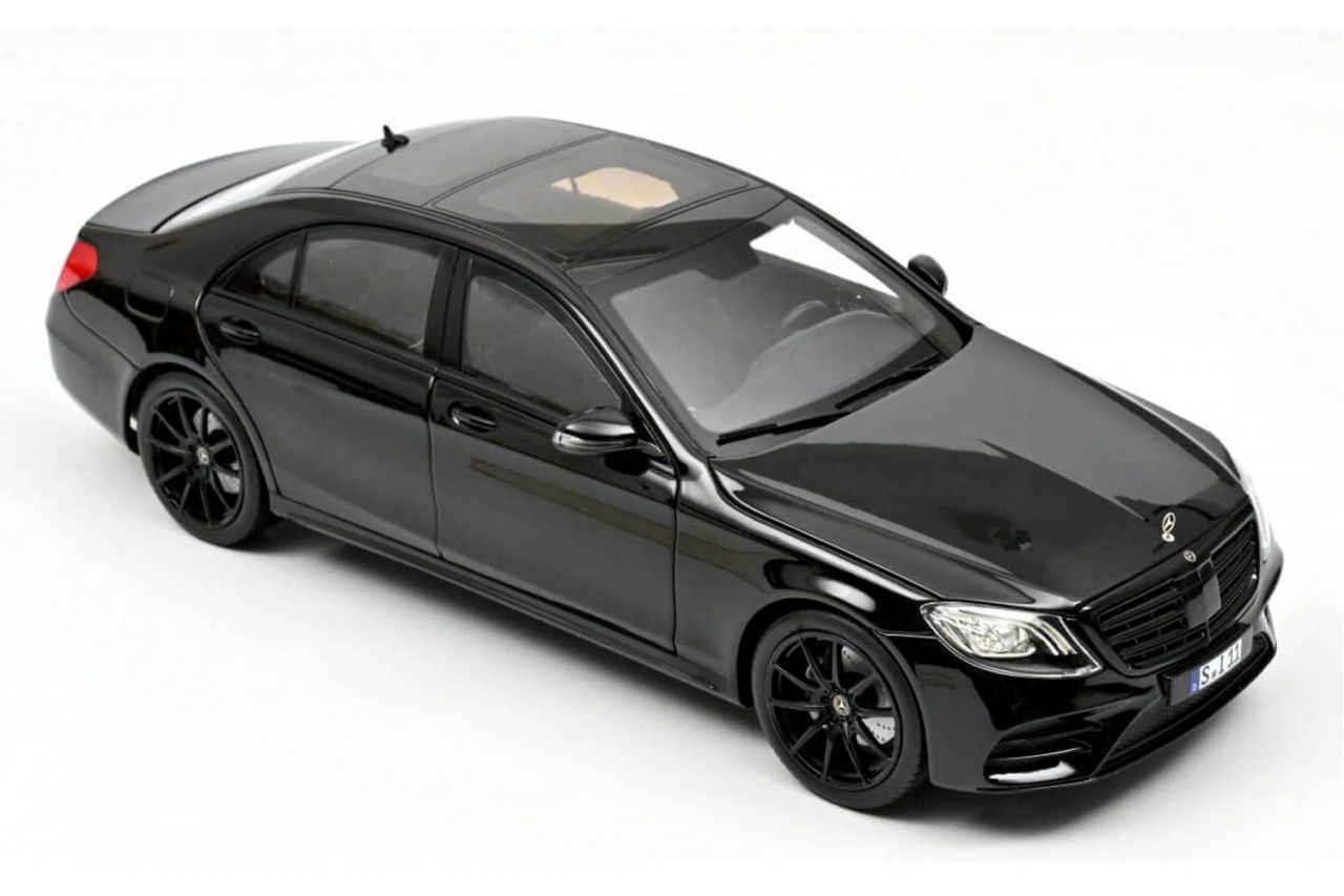 Norev Mercedes-Benz S-Class W222 AMG-Line 2018 Black 183477 - Modelcar ...