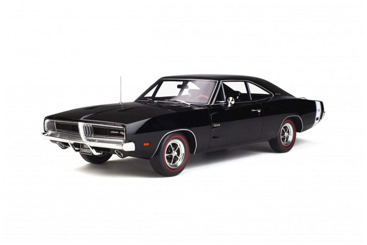 Ottomobile Dodge Charger RT 1969 Black X9 9300 G032 - Modelcar.com Jordan