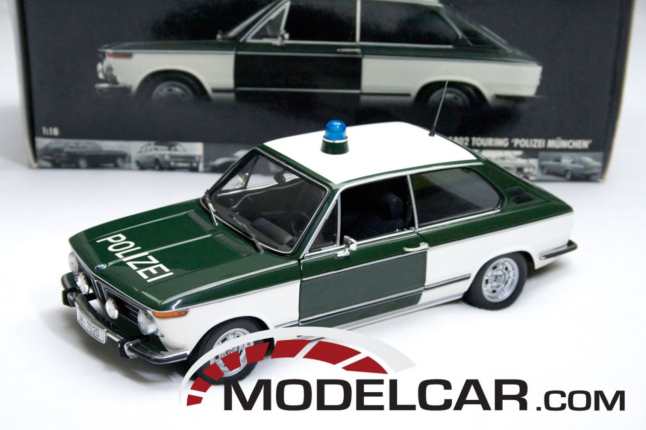 Minichamps BMW 1802 Touring Polizei Munchen - Modelcar.com Australia